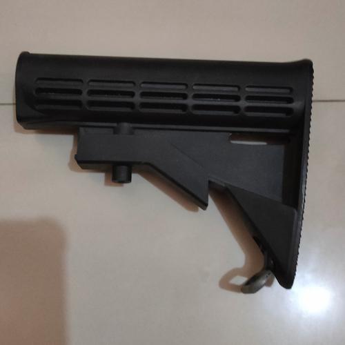 Jual Popor/Buttstock AEG/GBBR/WGG M4 Standard Model - Hitam - Kota ...