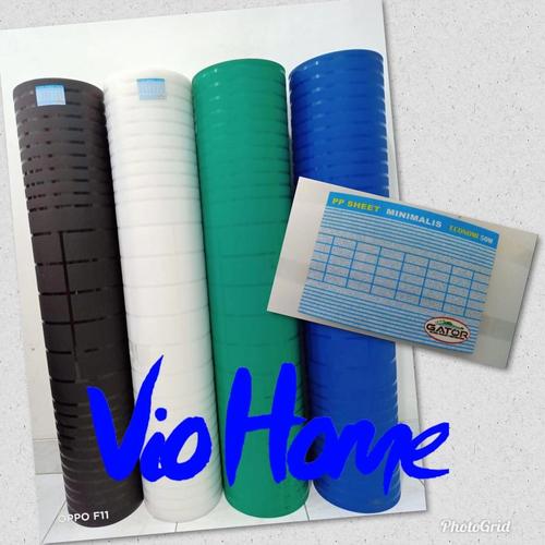 Jual fiber viber pagar motif minimalis harga per 1 meter - Biru ...