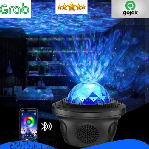 Jual LED Star Night Music Projector Nebula Lamp Moon Nebula Light ...