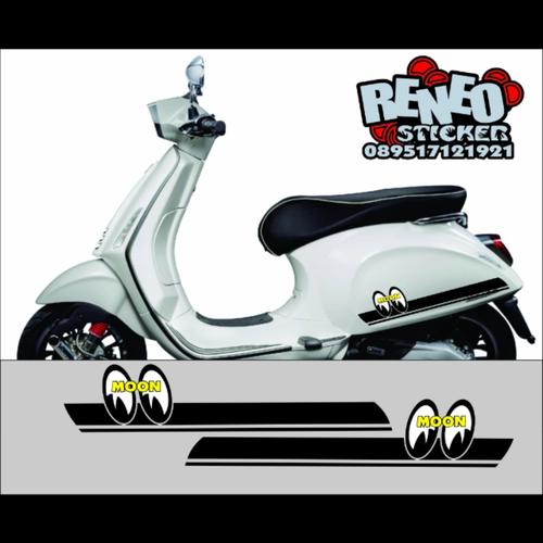 Jual lis vespa /vespa matic/cutting sticker vespa - Kab. Karanganyar ...