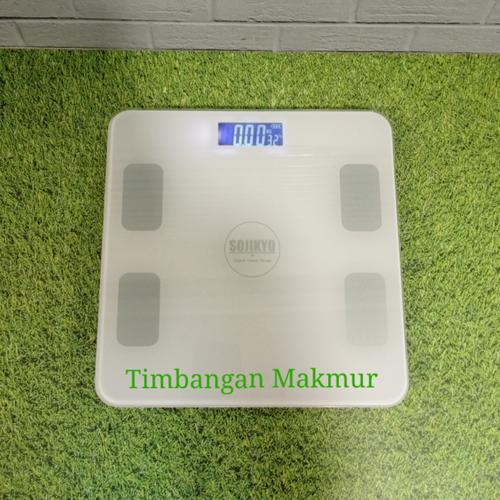 Jual Timbangan Badan Digital SOJIKYO Kapasitas Besar 180kg - Hitam ...