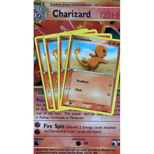 Jual Charmander Leafgreen fire red EX series 1 CARD pokemon tcg kartu ...