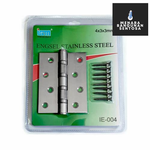 Jual Engsel Stainless Steel IGM 4" Inch Tebal - Engsel Pintu Jendela ...