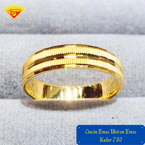 Jual Cincin Emas Ukir Kadar Emas 750 - 8 - Jakarta Pusat - TOKO MAS ...