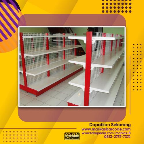 Jual RAK GONDOLA SINGLE LEG 350 UKURAN 1200x350x900 (1+3) - Kota ...