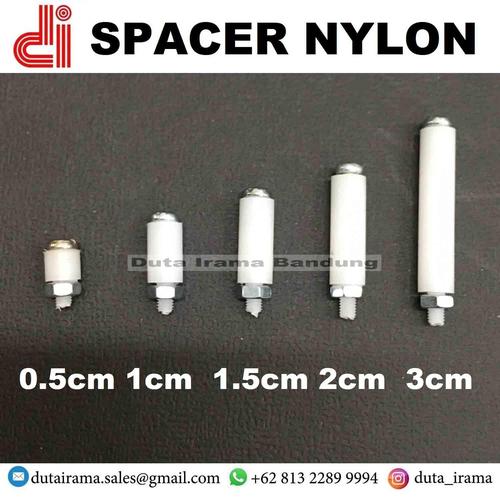 Jual Spacer Nylon Spacer plastik Dudukan Penyanggah PCB M3 - 0,5cm ...