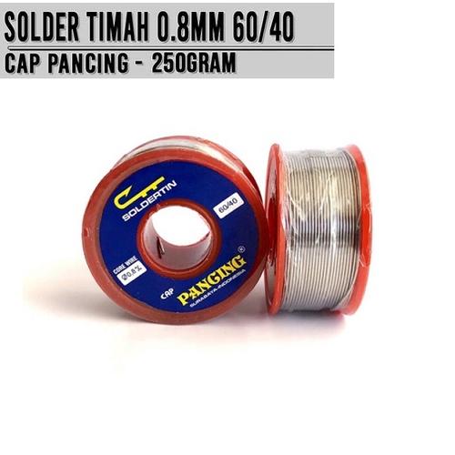 Jual TIMAH SOLDER (Solder Tin) (1/4kg) Cap Pancing 60/40 - 0,8mm-250gram Timah Soldering Iron ...