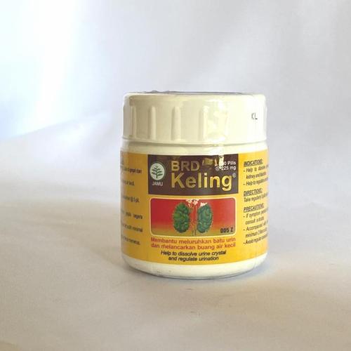 Jual Jamu Borobudur Keling (botol isi 100 kapsul) - meluruhkan batu ...