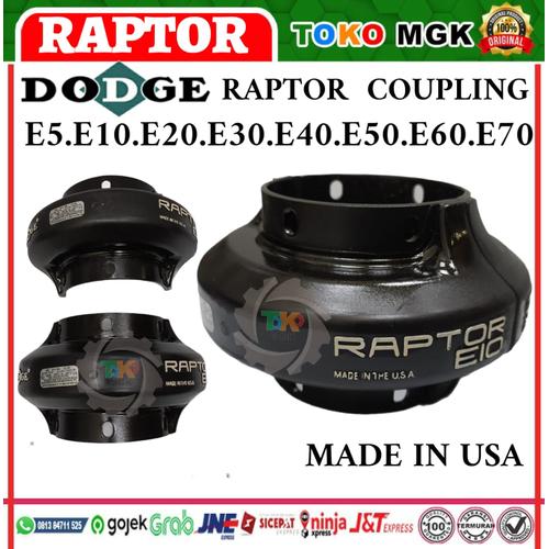 Jual E50 DODGE COUPLING RAPTOR - EQUIVALENT COUPLING REXNORD RUBBER ...