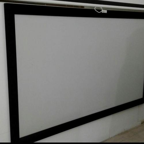 Jual layar proyektor Fixed Frame 80"inchi 16:9 - Jakarta Pusat ...