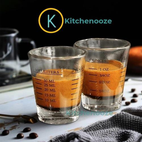 Jual Espresso Shot Glass | Gelas Ukur Takar Kopi Espresso | Mini Sloki ...