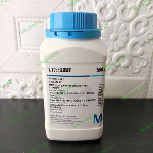 Jual Media mikrobiologi MRS Agar 500 gr Merck 1.10660.0500 - Jakarta ...
