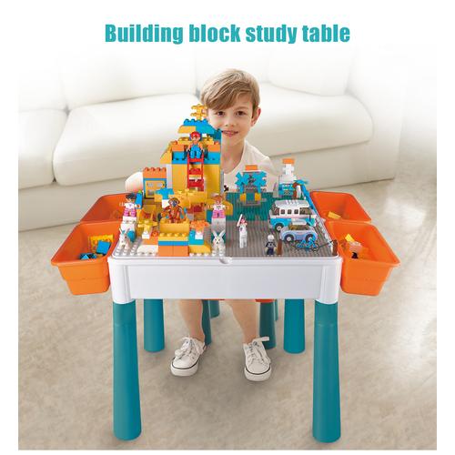 Jual Building Blocks Table Small Bricks Desk Base Plate Multifunction ...