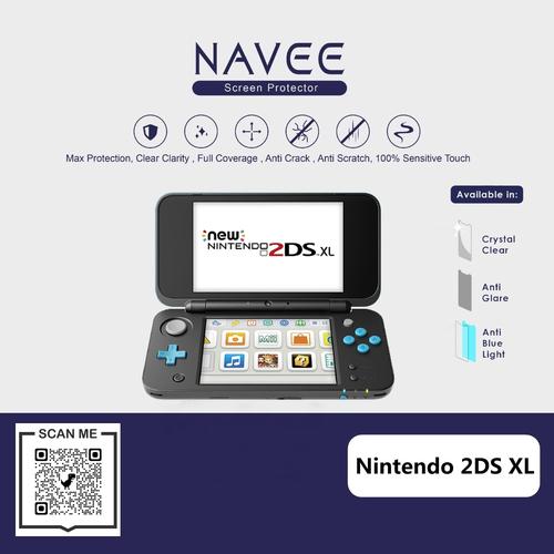 Jual Navee Seal Nintendo 2DS XL Screen Protector Anti Break Full Cover ...