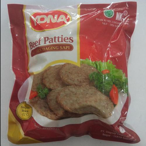 Jual YONA BEEF PATTIES 500 GR | PATTIES DAGING SAPI | BEEF BURGER - Kab ...