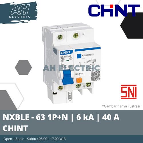 Jual ELCB CHINT NXBLE-63 1P+N 40A 50A 60A ( RCBO RCCB ELCB NXBLE ) - 50A - Kota Semarang - AH ...