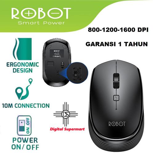 Jual ROBOT Wireless Mouse M200 / Robot M205 / Robot M210 / Robot M220 ...