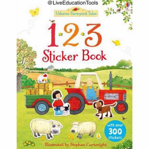 Jual USBORNE FARMYARD TALES 123 STICKER BOOK - Kota Surabaya - Anak ...