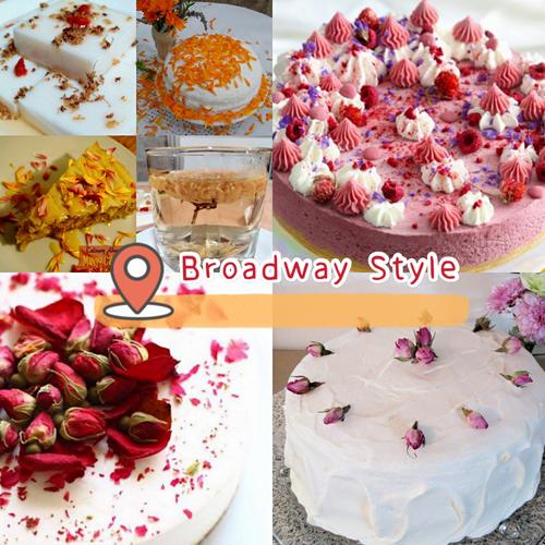 Jual Dried Flowers Cake Decorating Hiasan Topping Edible Flower Topper ...