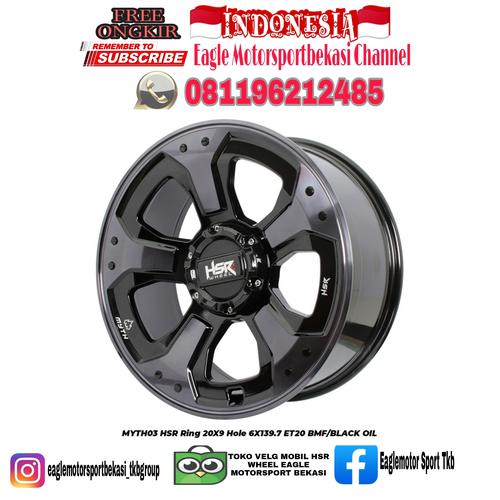 Jual Velg Mobil HSR MYTH03 - Ring 20 - Prado Fortuner TRD Pajero Sport - Kota Bekasi - Toko Velg ...