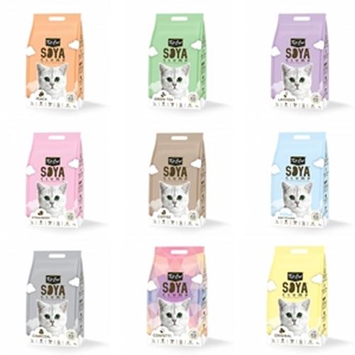 Jual Kit Cat Soya Clump 7L - Pasir Kucing Soya - Semua Varian - Green ...