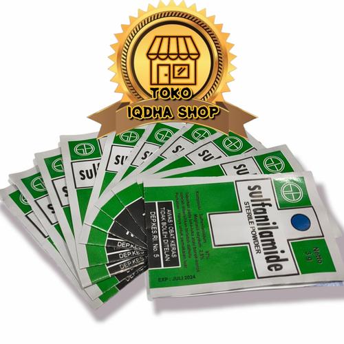 Jual SULFANILAMIDE Sterile Powder Serbuk Obat Luka dan Jamur - Jakarta ...