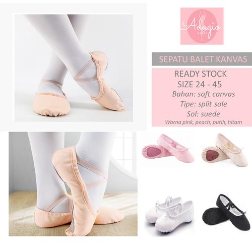 Jual Sepatu Kanvas Balet Dewasa PROMO MURAH - Jakarta Pusat - Adagio ...