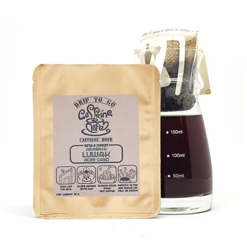 Jual Kopi Drip Arabika Luwak dengan Filter Bag siap Seduh - DRIP TO GO ...