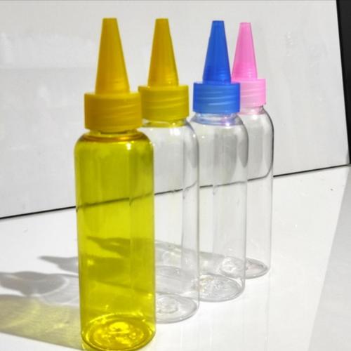 Jual Botol 100ml Botol Tinta 100ml Botol Kerucut Biru Pink Kuning ...