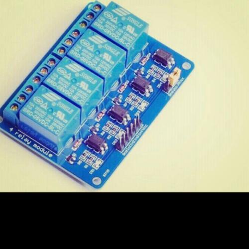 Jual kit/modul/module relay rilay rilai 5v 5volt 5 volt 4 channel ...