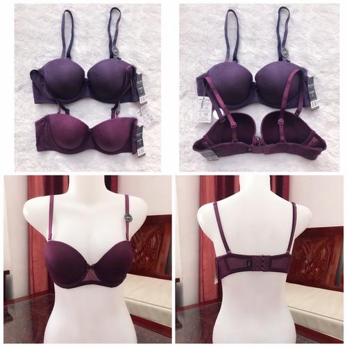 Jual Pierre Cardin Bra Half Cup Size 32B Sale Original - Navy, 32B ...