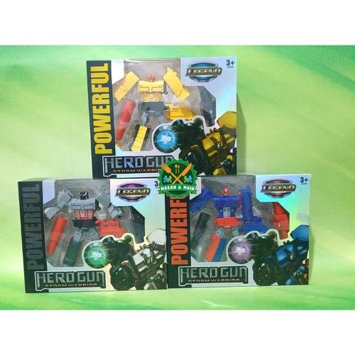 Jual Mainan Robot Transformer Jadul Hero Gun Optimus Megatron SNI ...