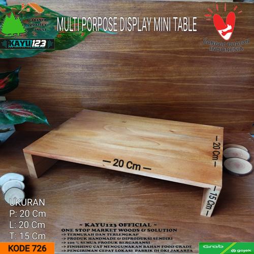 Jual Meja Kecil Stand Display (P)20-70 cm (L)20cm (T)15cm Meja ...