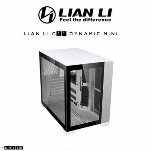 Jual LIAN LI O11 DYNAMIC MINI AIR WHITE - MESH FRONT & TOP PANEL ...