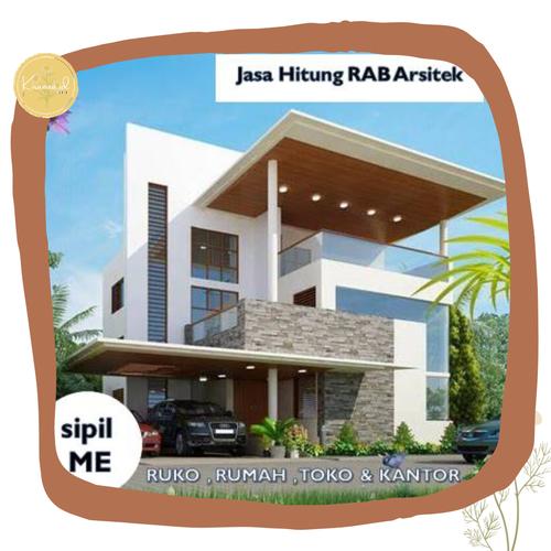 Jual Hitung RAB / Estimasi Harga Rencana Anggaran Biaya Rumah / Ruko ...