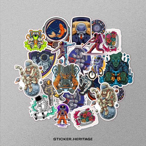 Promo STICKER STIKER ASTRONOT PACK SERIES | STIKER TUMBLER HP | STICKER ...