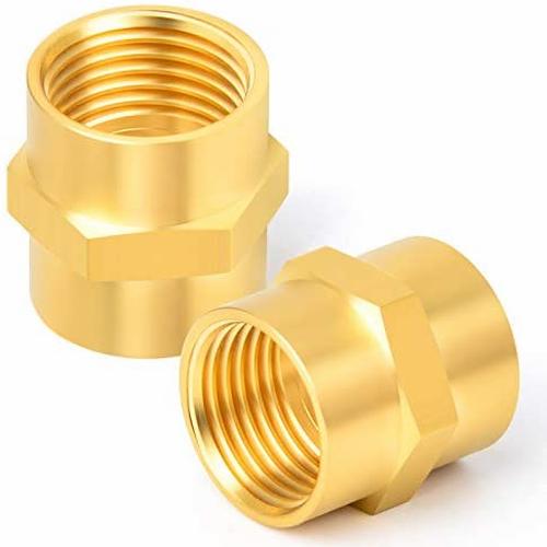 Jual DOBLE NAPLE KUNINGAN FEMALE (Drat Dalam) Sambungan Kran - 1/8 x 1/ ...