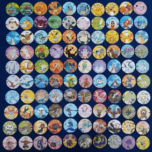 Jual Full set 100pcs Pokemon Koin Pokecoin Tazoz/tazos/tajoz/tajos ...