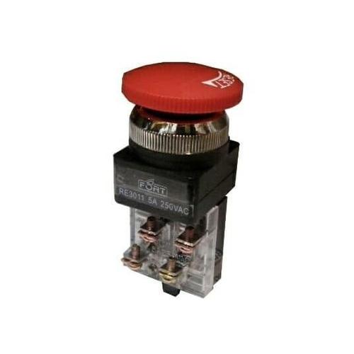Jual EMERGENCY STOP PUSH BUTTON 30MM LOCK 1NO + 1NC RE3011 FORT ...
