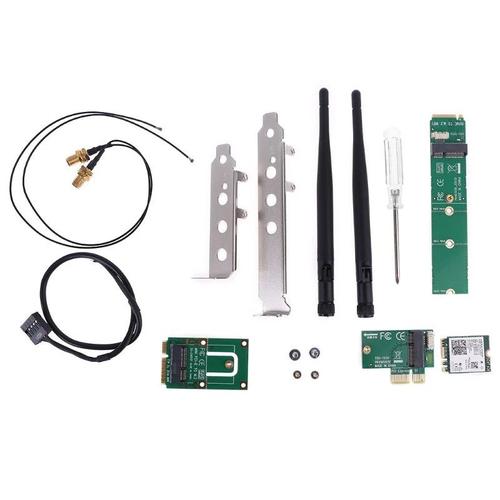 Jual Intel Wifi 6 AX200 802.11ax Half Mini Pcie m2 ngff Nvme desktop ...