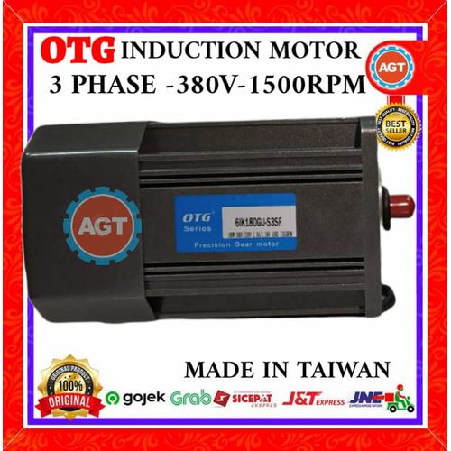 Jual OTG INDUCTION 5IK120GU-S3SF 120WATT MOTOR ONLY 4POLE 220V/380V ...