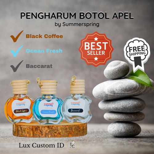 Jual Pengharum Parfum Botol Apel Summerspring Mobil Ruangan Toilet ...