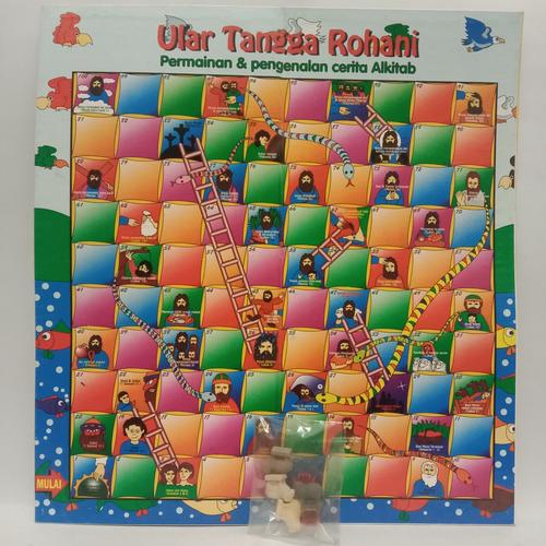 Jual ULAR TANGGA ROHANI PERMAINAN & PENGENALAN CERITA ALKITAB - Kota ...
