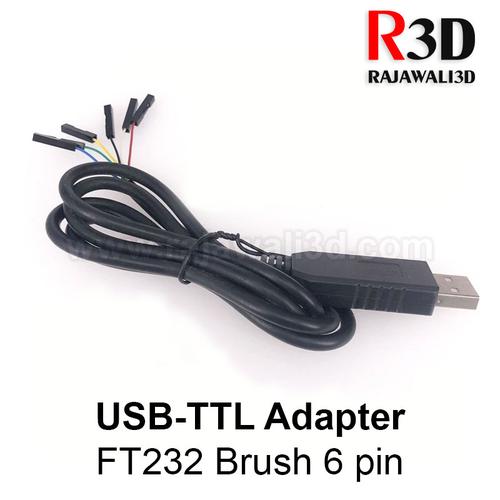 Jual USB to TTL Serial RS232 FTDI PL2303 USB Serial Adapter Converter 6 ...