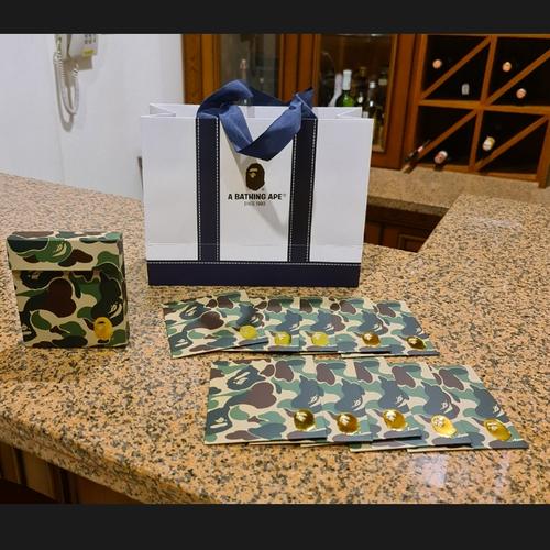 Jual 1 Set Amplop BAPE Isi 10 Pcs with Receipt (BAPE Plaza Indonesia ...