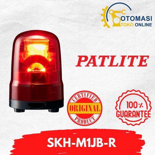 Jual Patlite SKH-M1JB-R Rotating Light Red Merah buzzer beacon ...