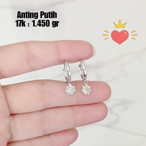 Jual Anting Emas / Mas Putih 75% Berat 1.450 Gramm - Jakarta Barat ...