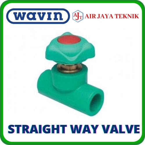 Jual STRAIGHT WAY VALVE FITTING PPR WAVIN TIGRIS GREEN - 2 INCH ...