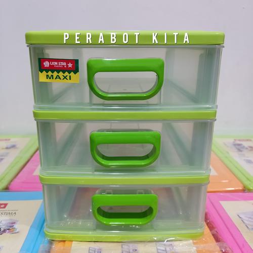 Jual EC-33 Estima maxi m3 / Laci susun 3 ukuran Maxi - Pink - Jakarta ...