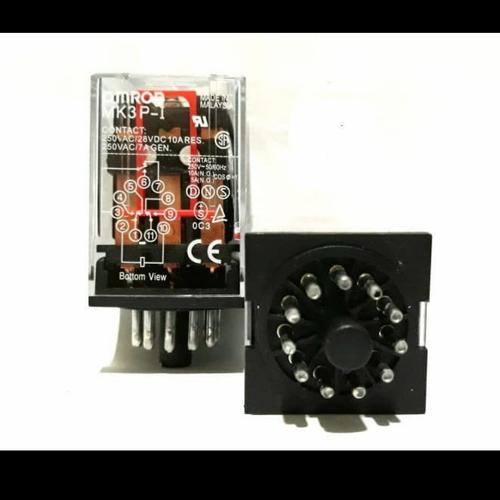 Jual RELAY OMRON MKS3P 11 KAKI 220VAC + SOKET BIASA - Jakarta Pusat ...
